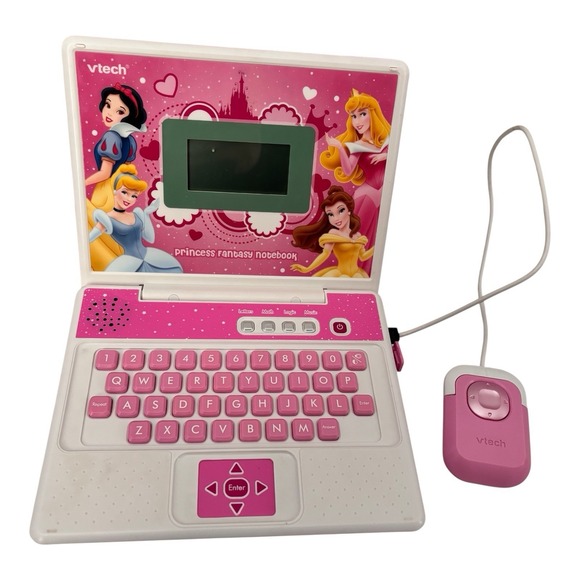 vtech | Toys | Vtech Disney Princess Fantasy Notebook Learning Laptop ...
